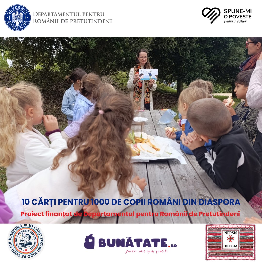 Proiectul „10 cărți pentru 1000 de copii români din diaspora” în ...